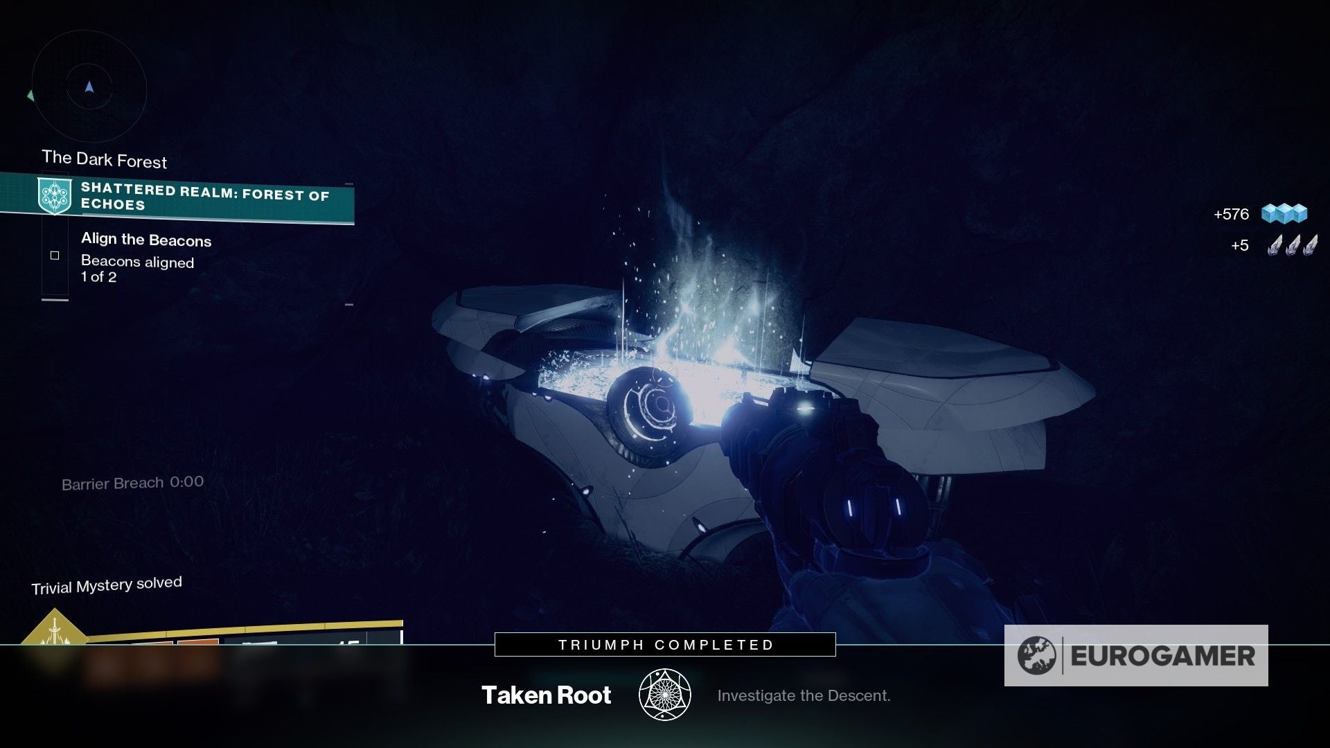 Destiny 2 Shattered Realm secrets, collectibles and rotation for Forest of Echoes, Debris of ...